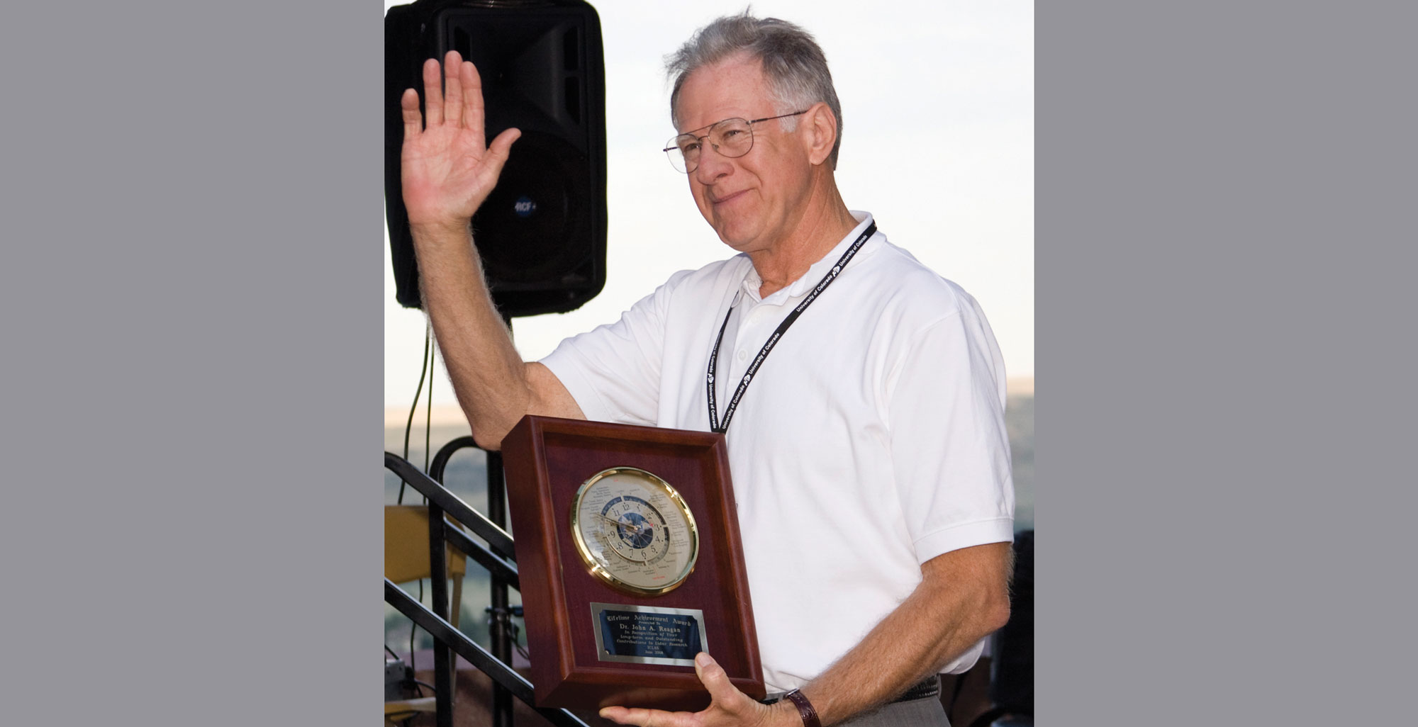 John Reagan Gets Lifetime Achievement Award for Laser Atmospheric Work | News | College of ...
